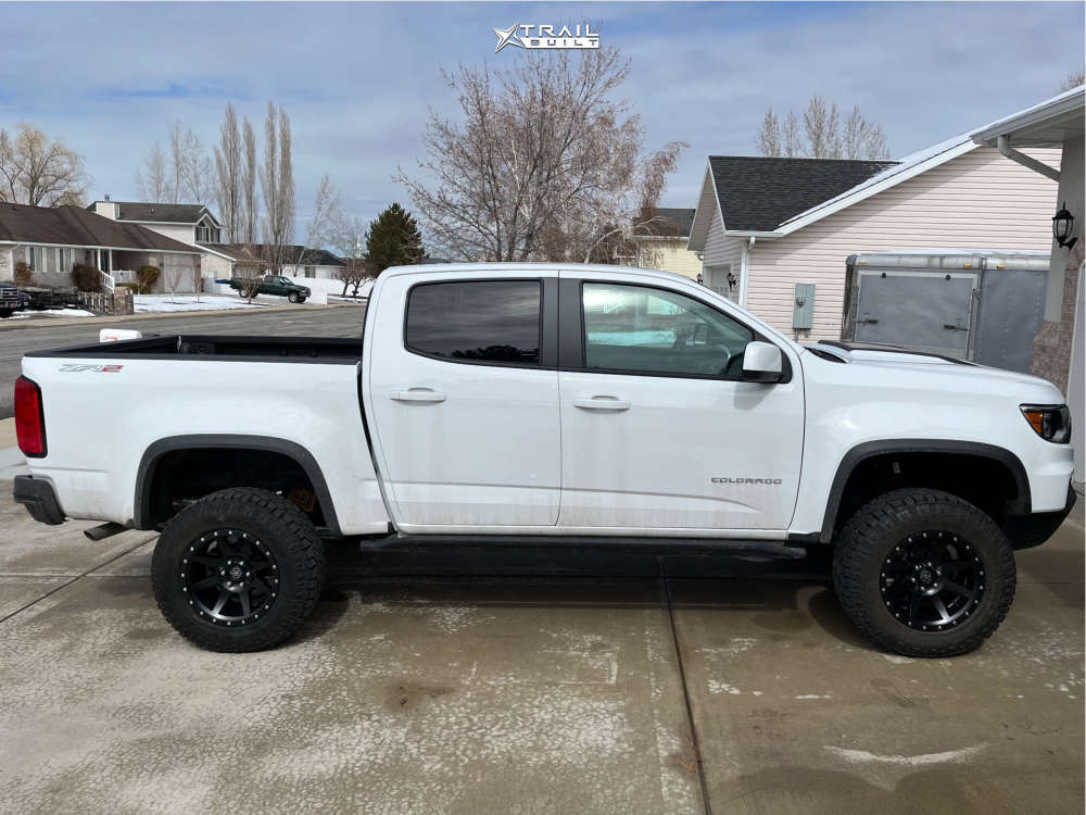 2022 Chevrolet Colorado Wheel Offset Aggressive > 1" Outside Fender ...