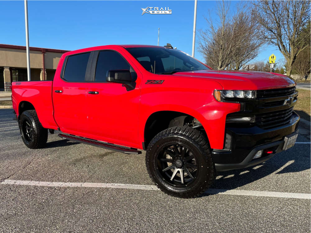 2019 Chevrolet Silverado 1500 Wheel Offset Aggressive > 1" Outside ...