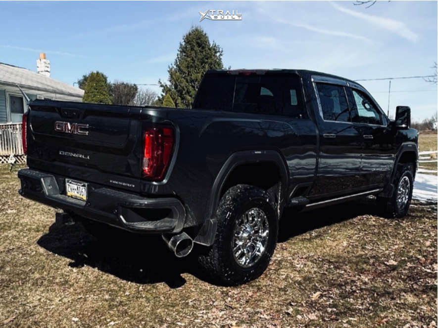 2023 GMC Sierra 2500 HD Wheel Offset Aggressive > 1" Outside Fender ...