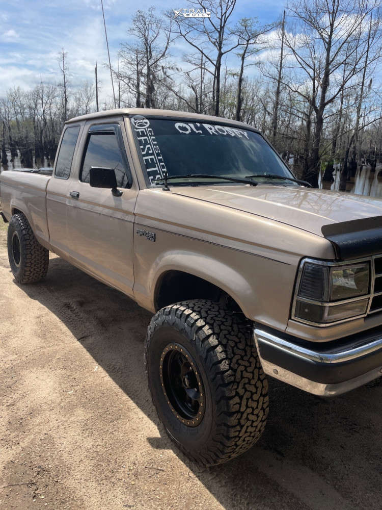 1992 Ford Ranger Wheel Offset Aggressive > 1" Outside Fender Suspension ...