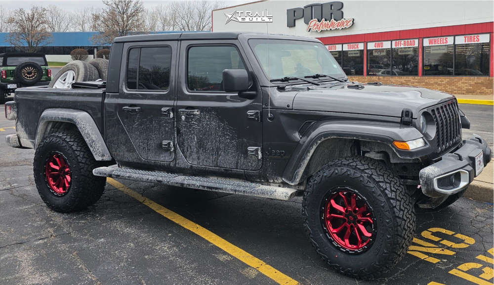 2021 Jeep Gladiator Wheel Offset Aggressive > 1" Outside Fender ...