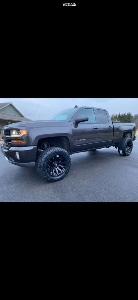 2016 Chevrolet Silverado 1500 Wheel Offset Super Aggressive 3"-5 ...