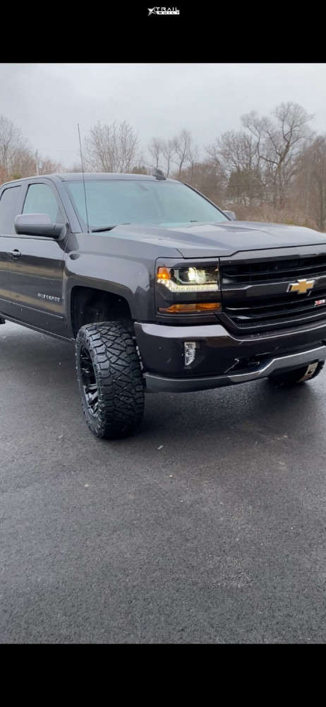 2016 Chevrolet Silverado 1500 Wheel Offset Super Aggressive 3"-5 ...