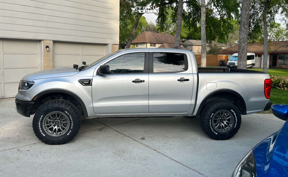2019 Ford Ranger Wheel Offset Slightly Aggressive Suspension Lift 2.5 ...