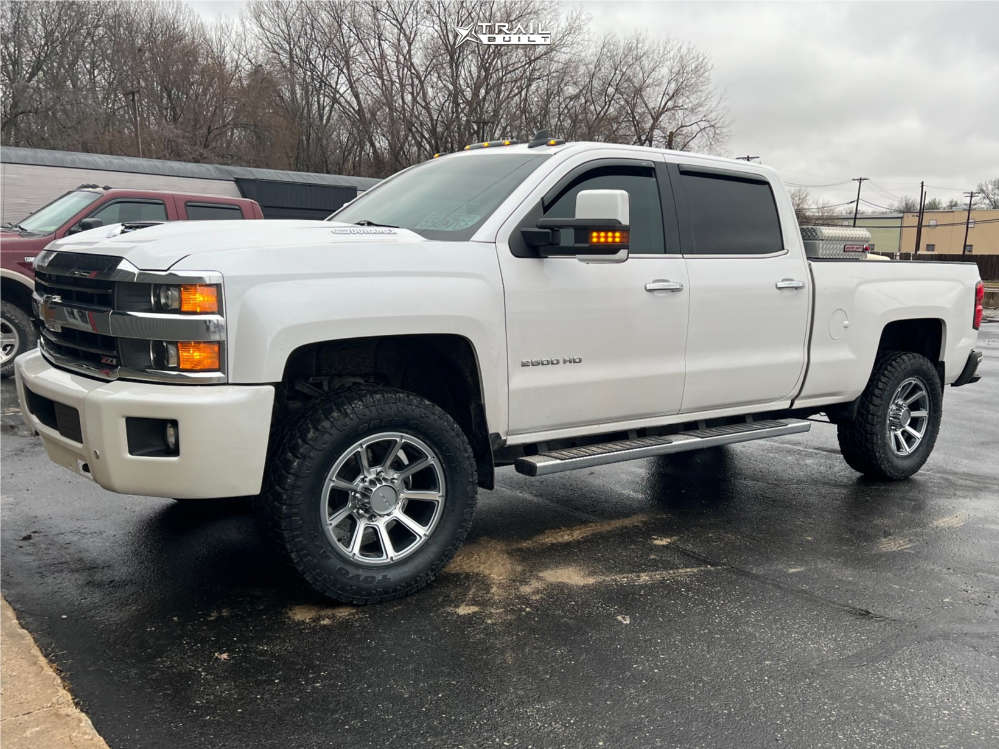 2019 Chevrolet Silverado 2500 HD Wheel Offset Slightly Aggressive ...