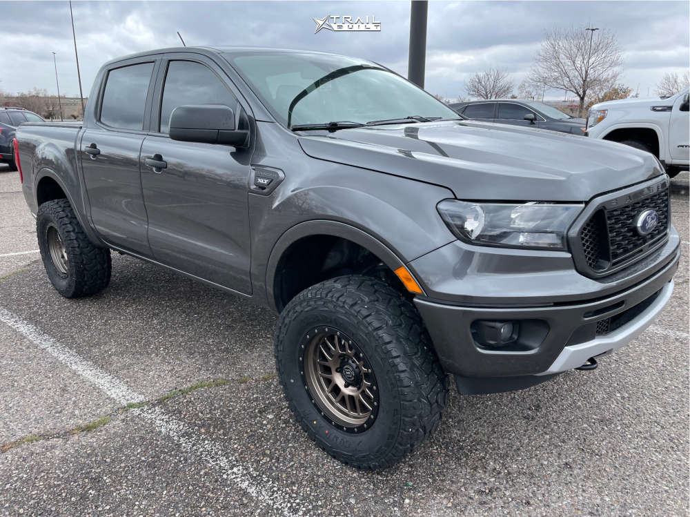 2020 Ford Ranger Wheel Offset Aggressive > 1" Outside Fender Suspension ...