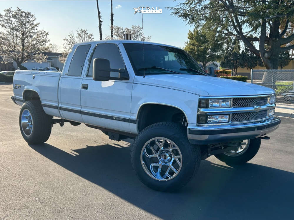 1997 Chevrolet K1500 Wheel Offset Super Aggressive 3"-5" Suspension ...