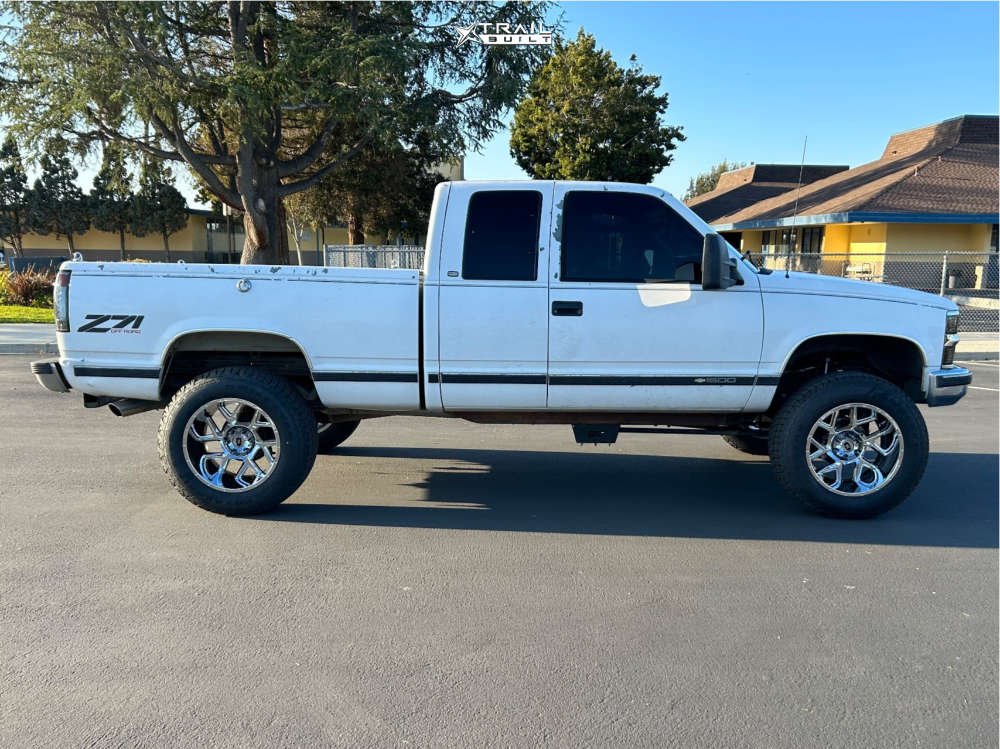 1997 Chevrolet K1500 Wheel Offset Super Aggressive 3"-5" Suspension Lift 6" | 2599807 ...