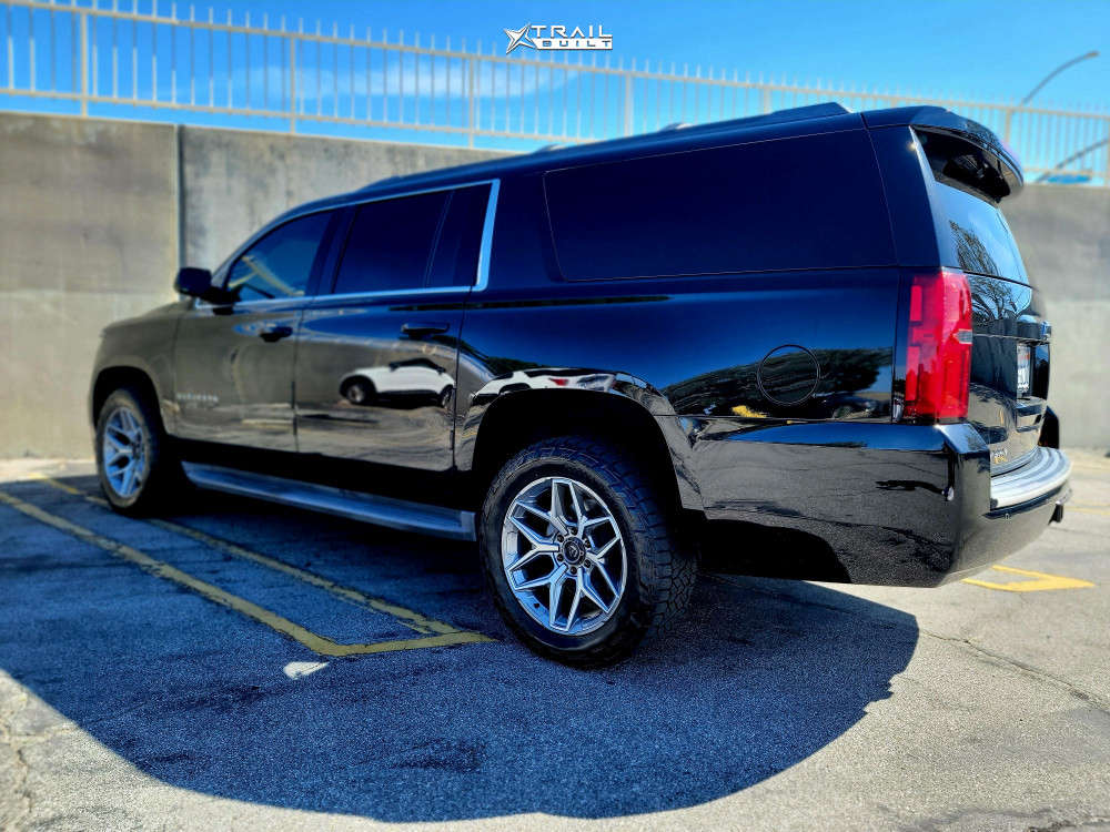 2015 Chevrolet Suburban Wheel Offset Slightly Aggressive Stock ...