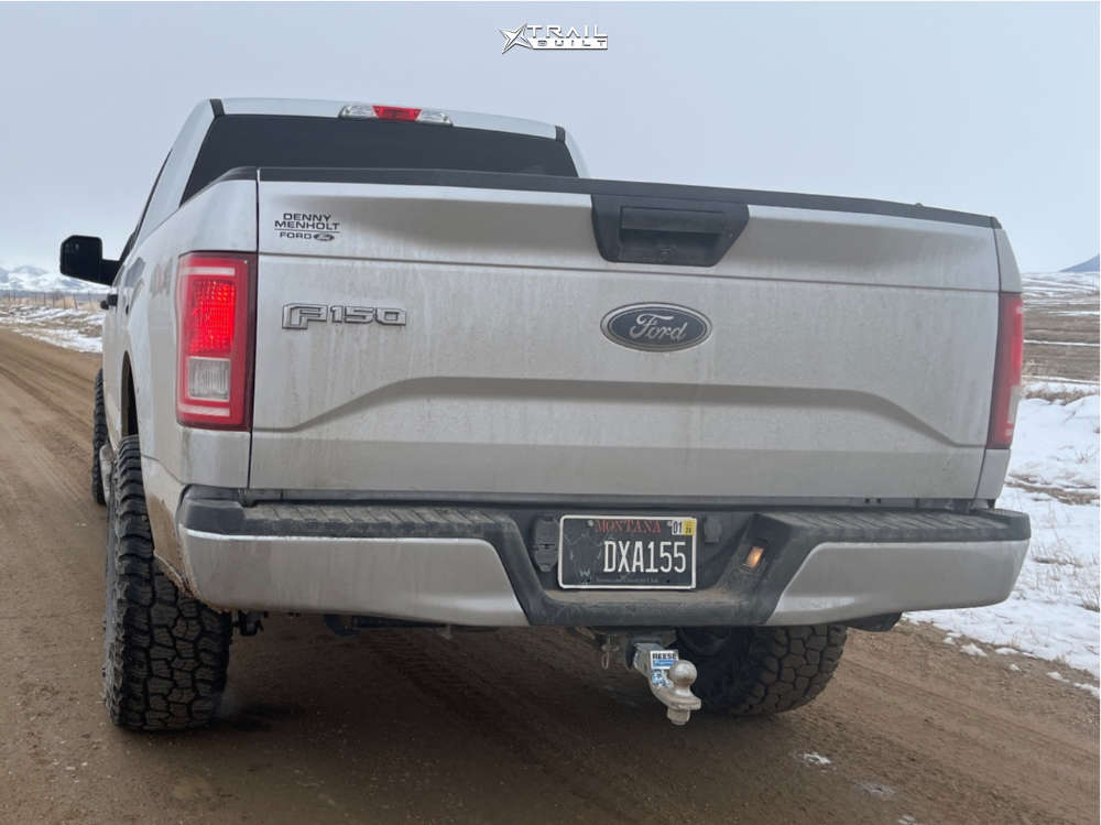 2017 Ford F-150 Wheel Offset Aggressive > 1" Outside Fender Leveling ...