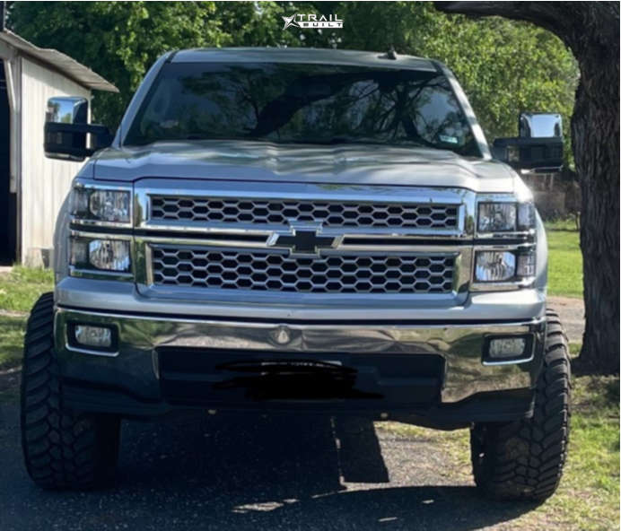 2014 Chevrolet Silverado 1500 Wheel Offset Super Aggressive 3"-5 ...