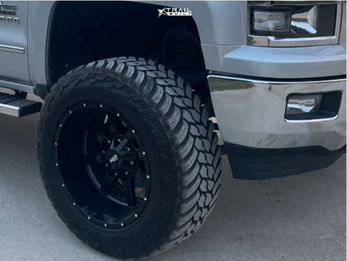 2014 Chevrolet Silverado 1500 Wheel Offset Super Aggressive 3"-5 ...