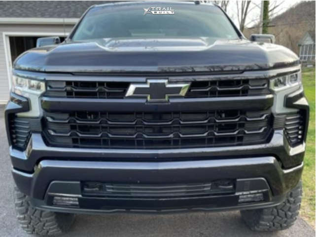 2022 Chevrolet Silverado 1500 Wheel Offset Aggressive > 1" Outside ...
