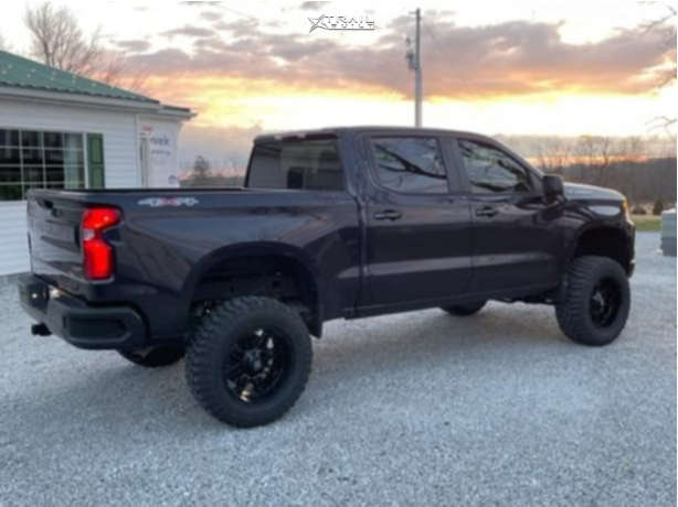 2022 Chevrolet Silverado 1500 Wheel Offset Aggressive > 1" Outside ...