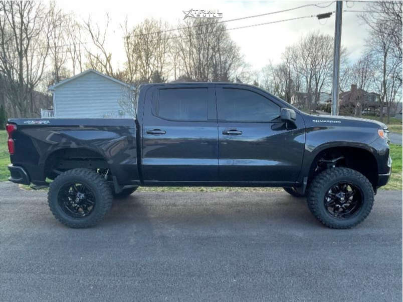 2022 Chevrolet Silverado 1500 Wheel Offset Aggressive > 1" Outside ...