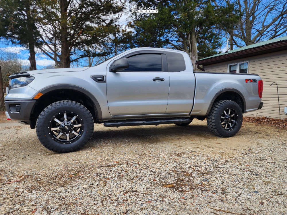 2020 Ford Ranger Wheel Offset Aggressive > 1" Outside Fender Leveling ...
