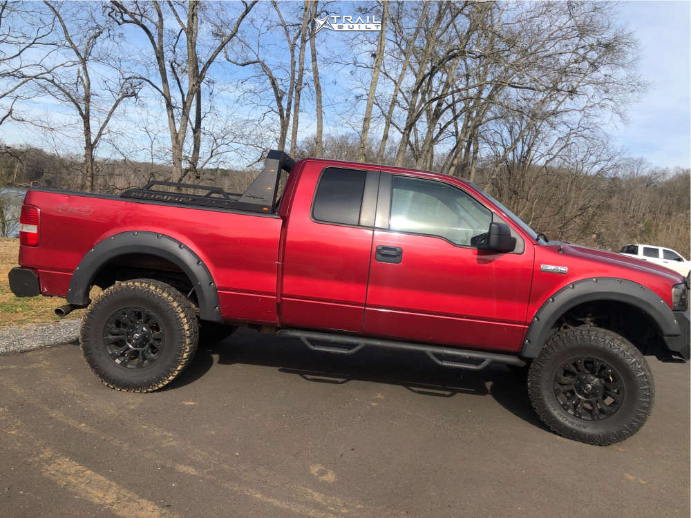 2007 Ford F-150 Wheel Offset Slightly Aggressive Suspension Lift 6 ...