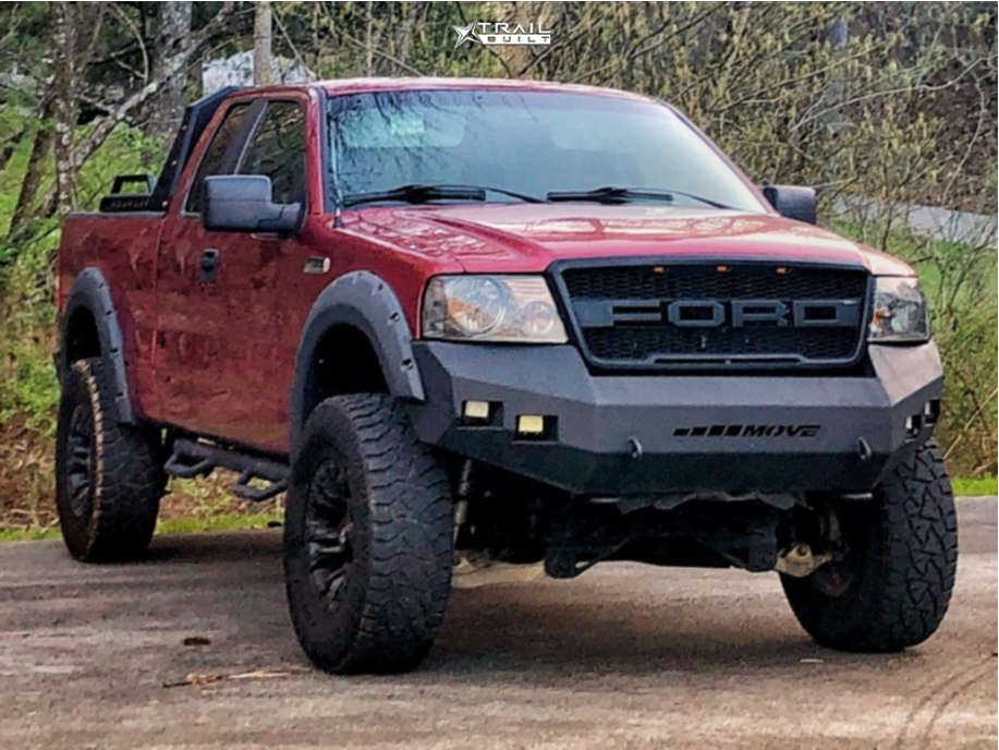 2007 Ford F-150 Wheel Offset Slightly Aggressive Suspension Lift 6 ...