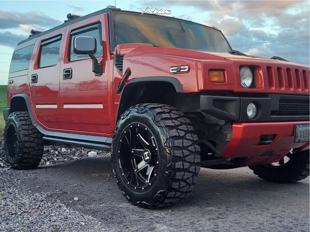 2004 Hummer H2 Wheel Offset Super Aggressive 3"-5" Stock | 2607412 | TrailBuilt Off-Road