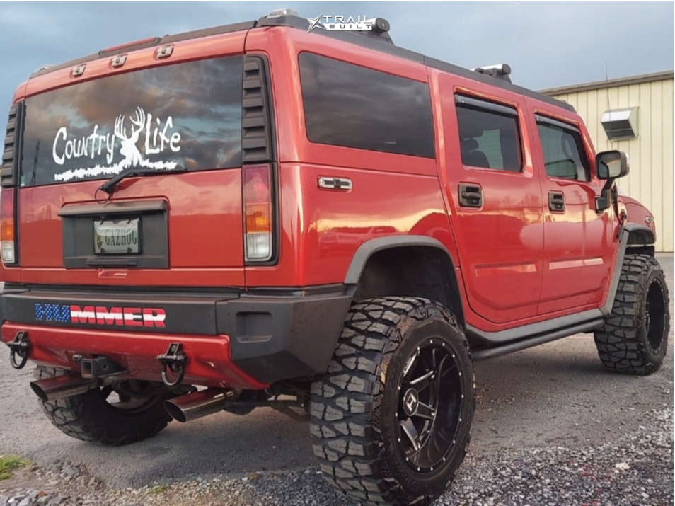 2004 Hummer H2 Wheel Offset Super Aggressive 3"-5" Stock | 2607412 ...