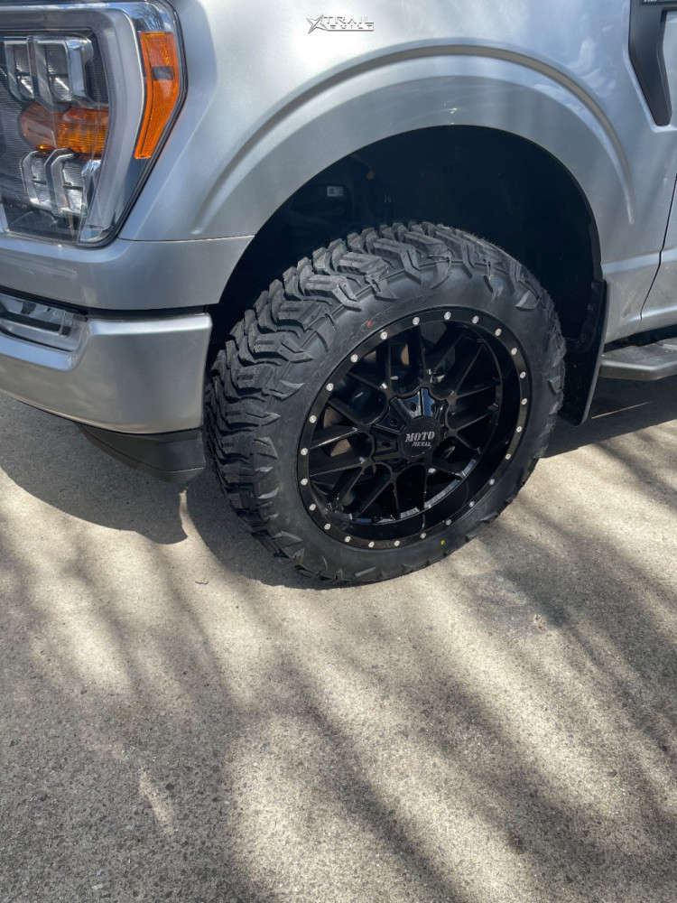 2022 Ford F-150 Wheel Offset Slightly Aggressive Leveling Kit | 2609963 ...