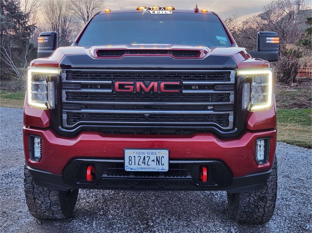 2022 GMC Sierra 2500 HD Wheel Offset Aggressive > 1" Outside Fender ...