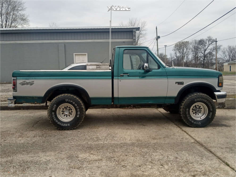 1996 Ford F-150 Wheel Offset Aggressive > 1" Outside Fender Leveling ...