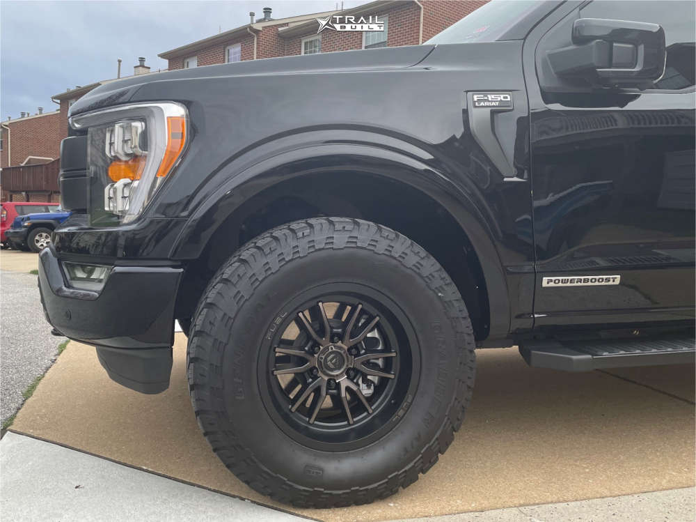2021 Ford F-150 Wheel Offset Super Aggressive 3"-5" Leveling Kit ...