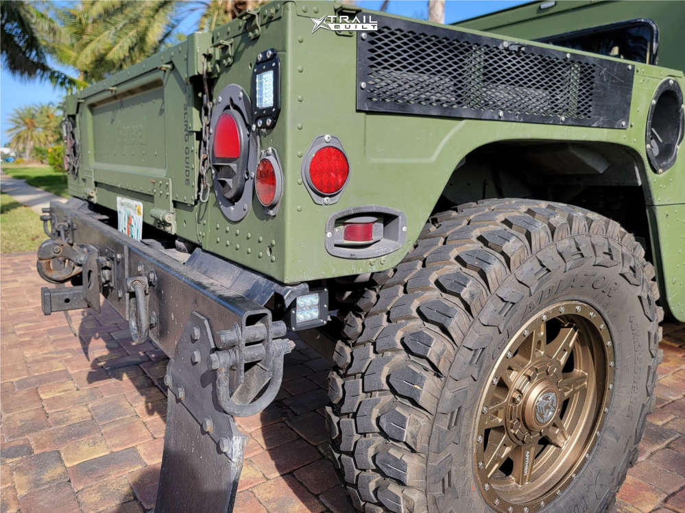 2007 Hummer Hmmwv Wheel Offset Aggressive > 1" Outside Fender Stock ...