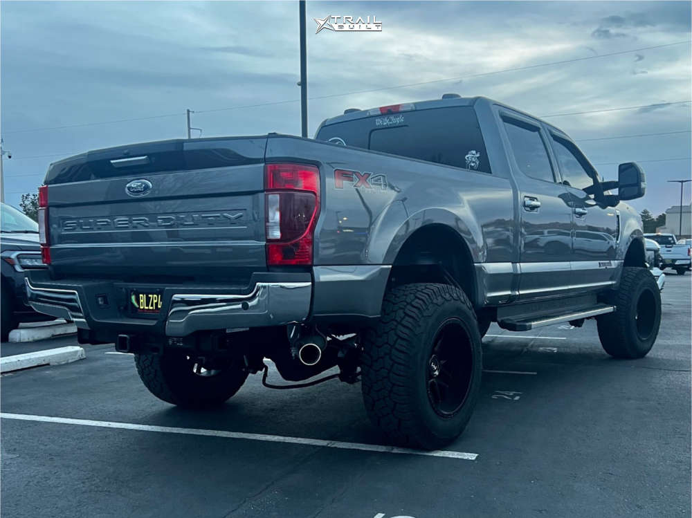 2022 Ford F-250 Super Duty Wheel Offset Aggressive > 1" Outside Fender ...