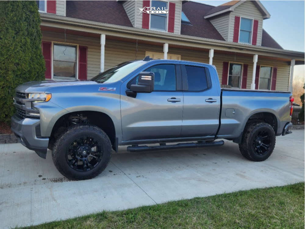 2020 Chevrolet Silverado 1500 Wheel Offset Aggressive > 1" Outside ...