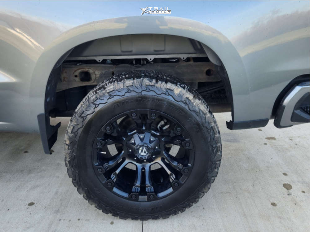 2020 Chevrolet Silverado 1500 Wheel Offset Aggressive > 1" Outside ...