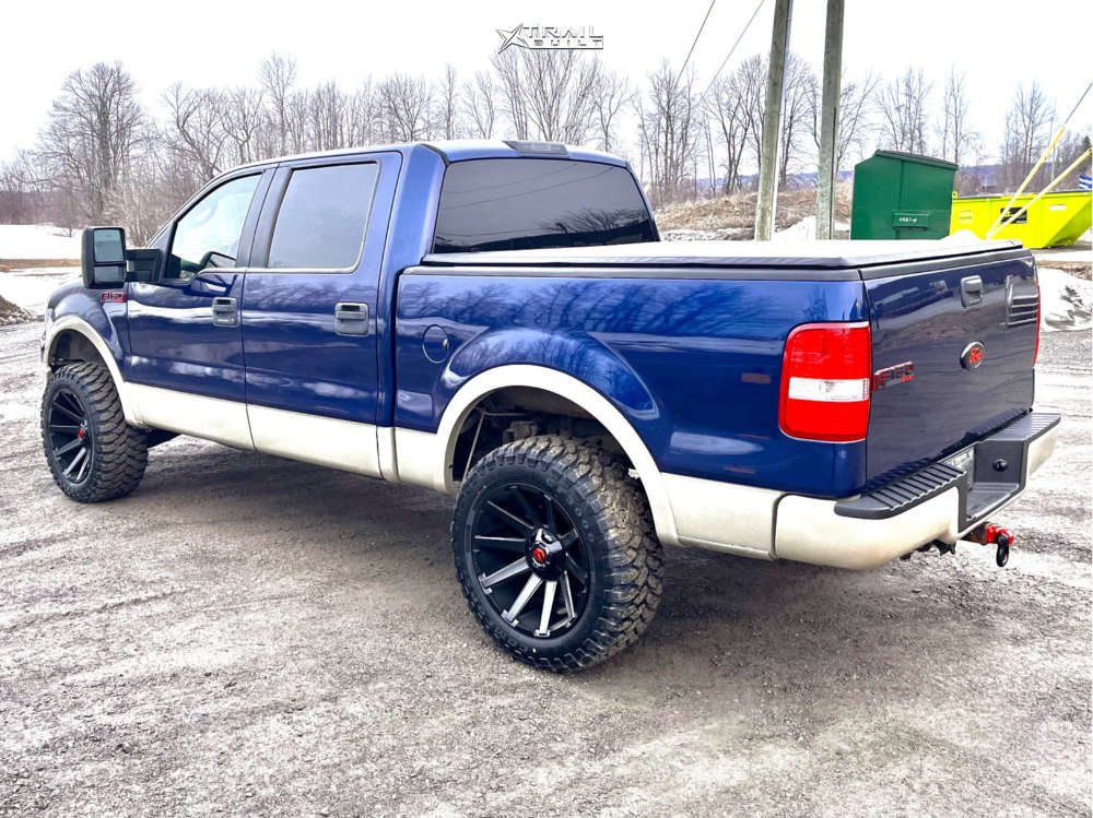 2007 Ford F-150 Wheel Offset Aggressive > 1" Outside Fender Suspension ...