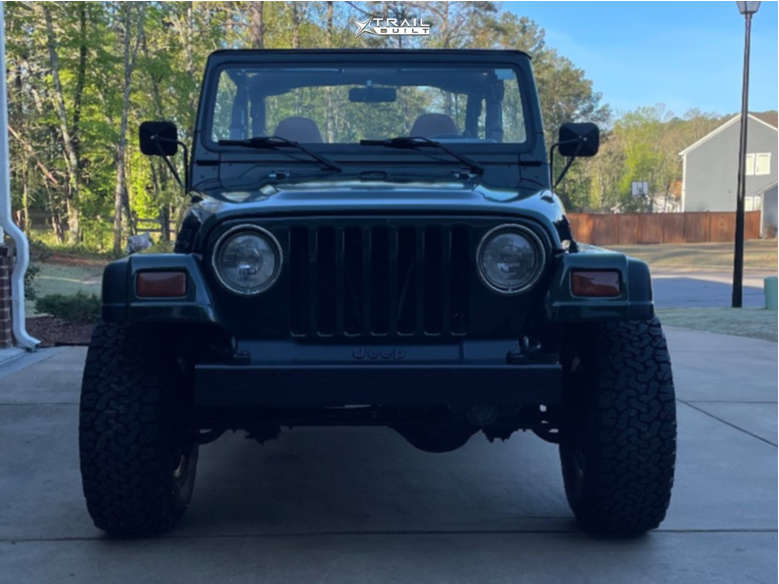 1997 Jeep TJ Wheel Offset Aggressive > 1" Outside Fender Leveling Kit ...