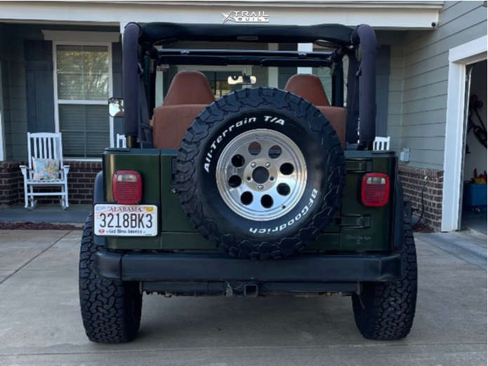 1997 Jeep TJ Wheel Offset Aggressive > 1" Outside Fender Leveling Kit ...