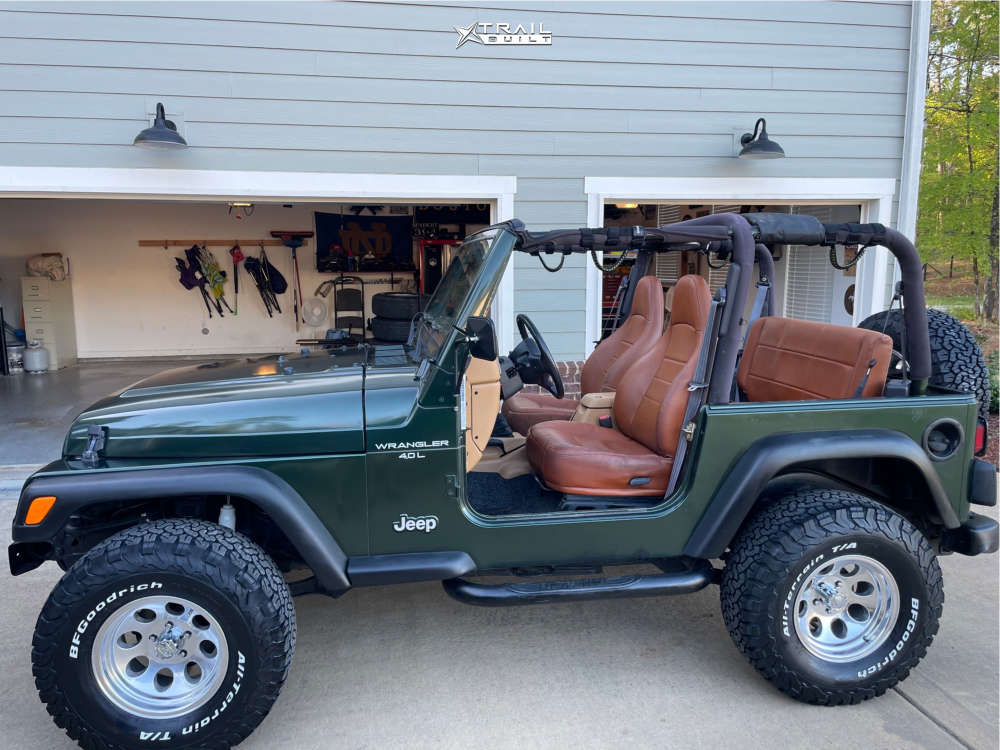1997 Jeep TJ Wheel Offset Aggressive > 1" Outside Fender Leveling Kit ...
