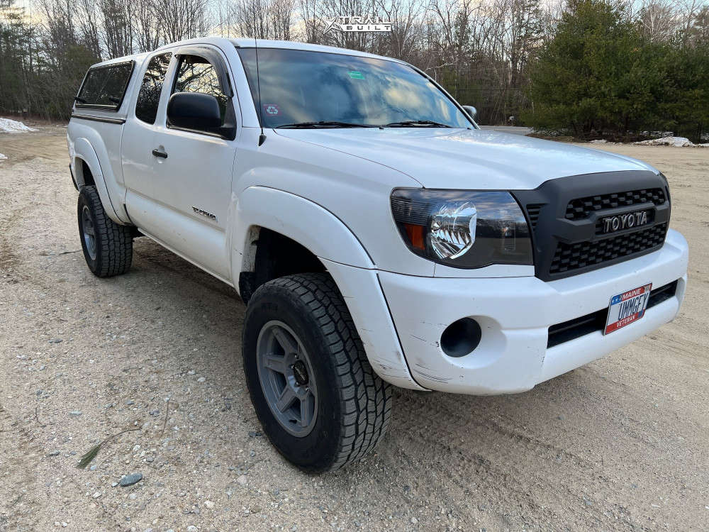 2007 Toyota Tacoma Wheel Offset Slightly Aggressive Leveling Kit ...