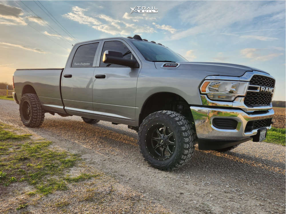 2020 Ram 3500 Wheel Offset Aggressive > 1" Outside Fender Suspension ...