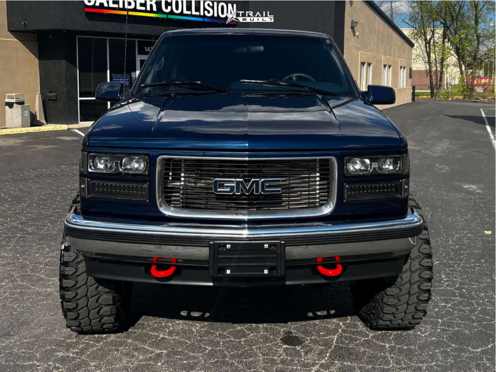 1996 GMC K1500 Wheel Offset Aggressive > 1" Outside Fender Suspension ...