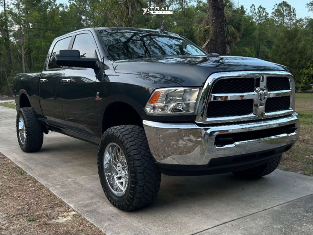 2017 Ram 2500 Wheel Offset Aggressive > 1" Outside Fender Leveling Kit ...