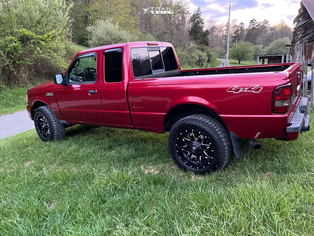 2010 Ford Ranger Wheel Offset Aggressive > 1" Outside Fender Suspension ...