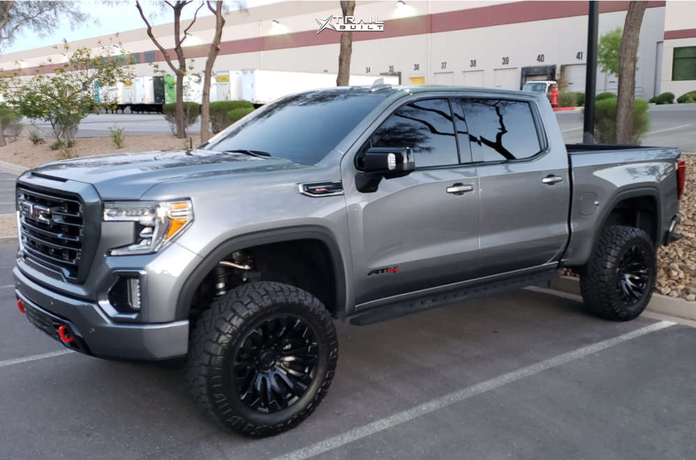 2022 GMC Sierra 1500 Wheel Offset Aggressive > 1" Outside Fender ...