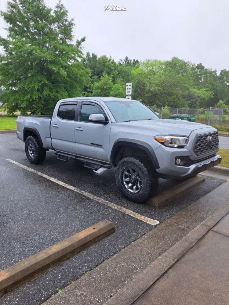2021 Toyota Tacoma Wheel Offset Slightly Aggressive Leveling Kit ...