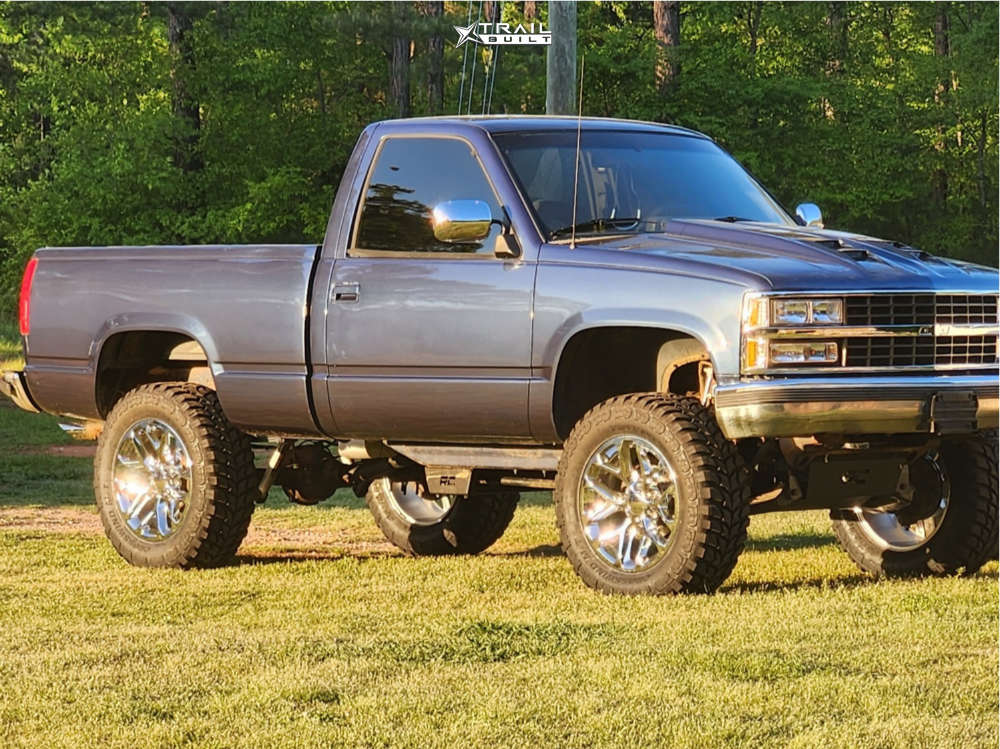 1994 Chevrolet K1500 Wheel Offset Aggressive > 1" Outside Fender ...