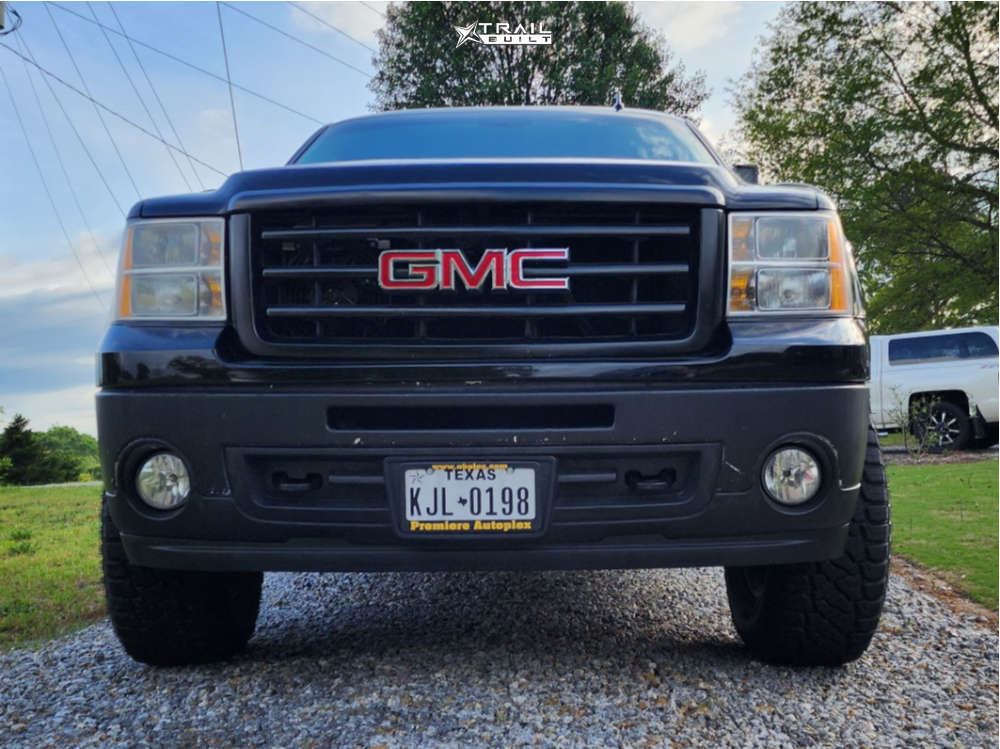 2013 GMC Sierra 1500 Wheel Offset Slightly Aggressive Suspension Lift 2 ...