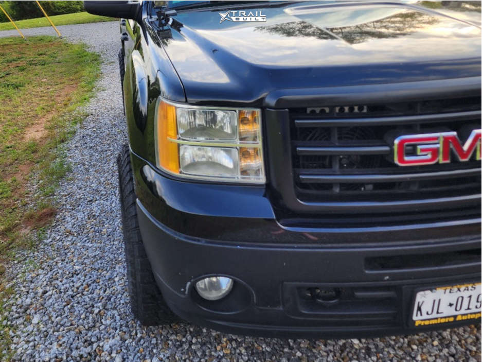 2013 GMC Sierra 1500 Wheel Offset Slightly Aggressive Suspension Lift 2 ...