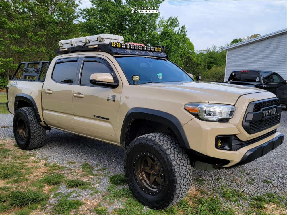 2016 Toyota Tacoma Wheel Offset Super Aggressive 3"-5" Leveling Kit ...
