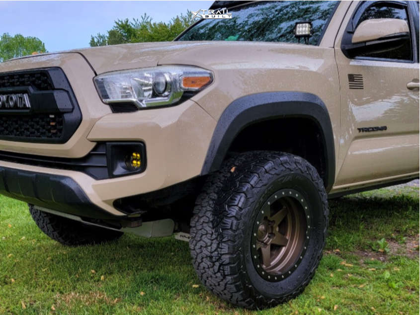 2016 Toyota Tacoma Wheel Offset Super Aggressive 3"-5" Leveling Kit ...