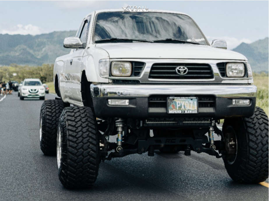 1995 Toyota Tacoma Wheel Offset Hella Stance >5" Suspension Lift 10 ...