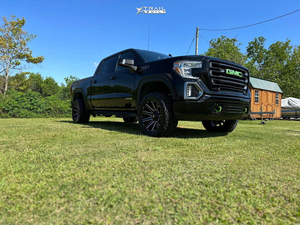 2021 GMC Sierra 1500 Wheel Offset Aggressive > 1" Outside Fender ...